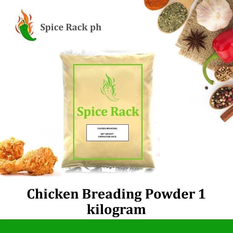 Spicerackph Chicken Breading Powder 1 kilogram | Shopee Philippines