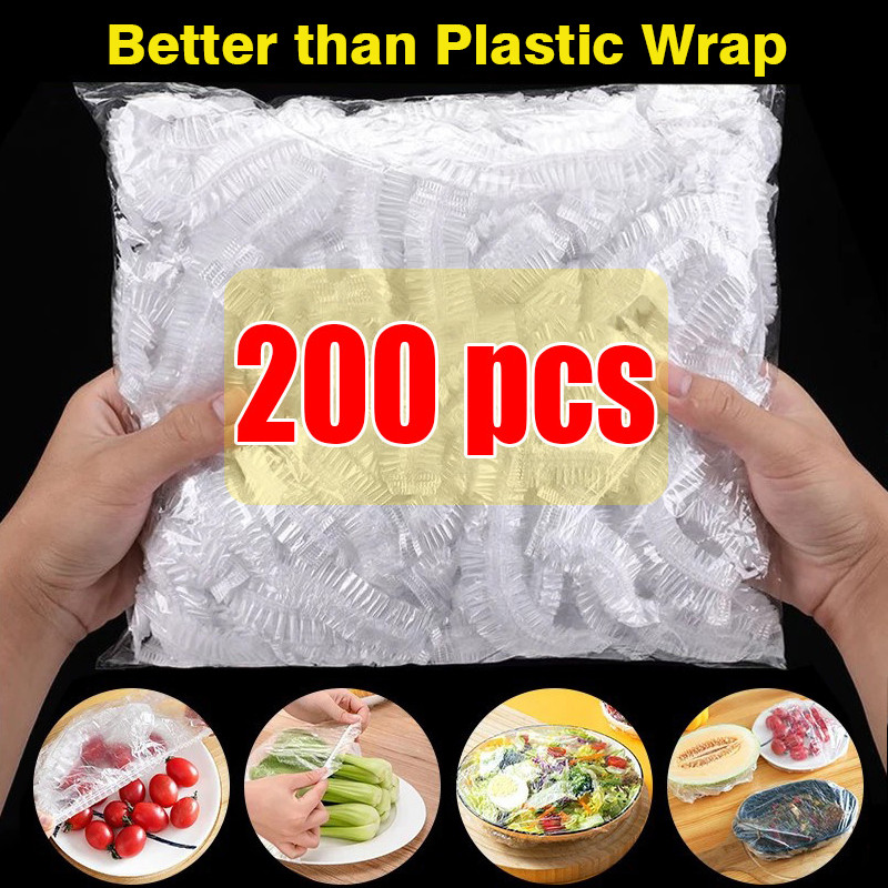 Disposable Food Cover Saran Wrap - Food Grade Fruit Vegetable Storage ...