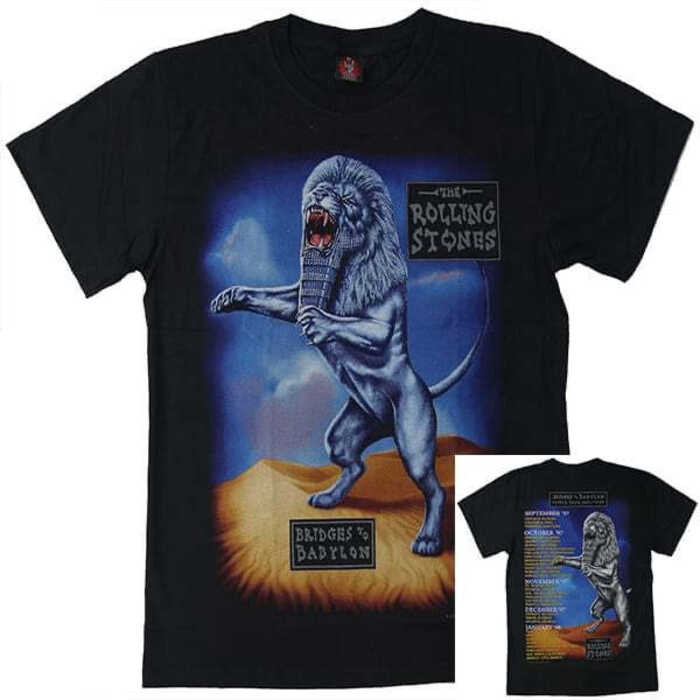 Rock Band Shirts The Rolling Stones Bridge to Babylon Rock yeah Hot ...