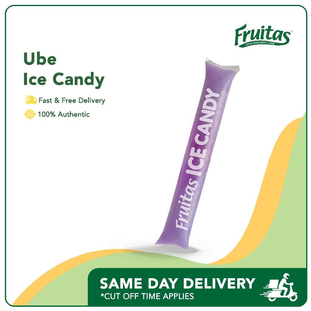 Fruitas Ube Ice Candy 1pc [Desserts, Ice Candy] | Shopee Philippines