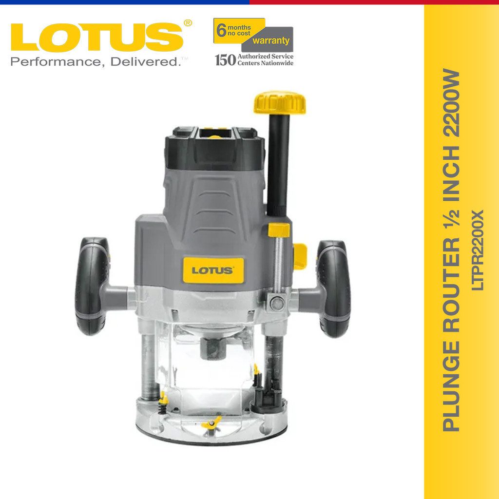 Lotus Plunge Router Half Inch 2200w Ltpr2200x Power Tools | Shopee ...