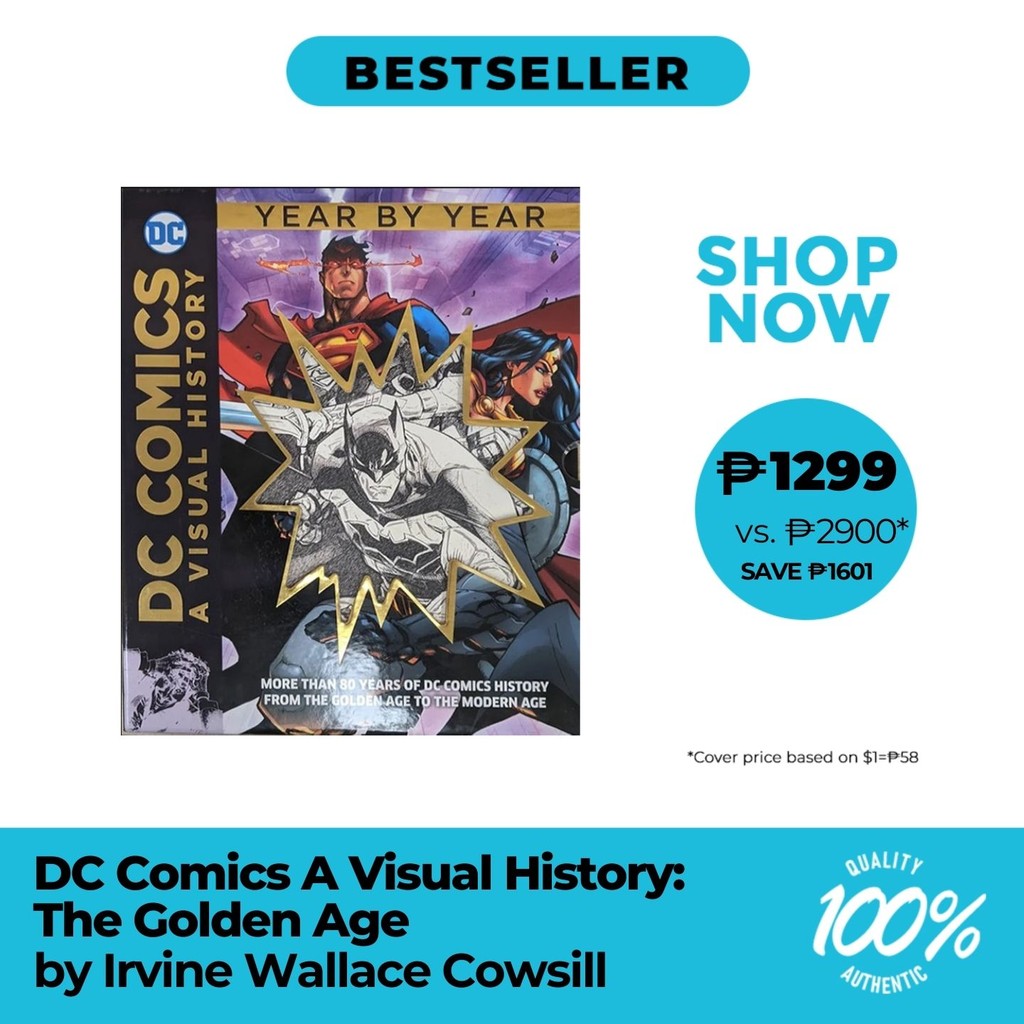 DC Comics A Visual History The Golden Age by Irvine Wallace Cowsill ...