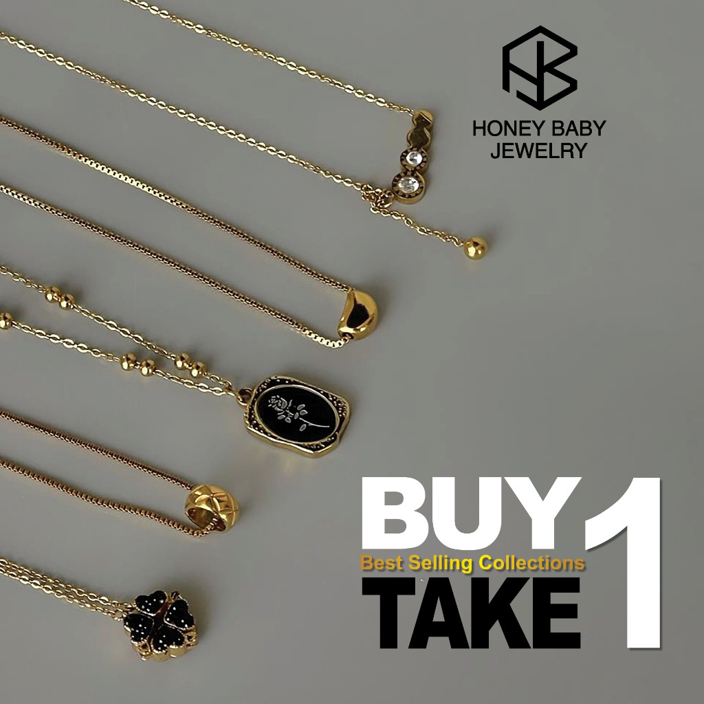HB Jewelry B1T1 Best Selling Fashion Jewelries Accessory Collections BT00001 | Shopee Philippines
