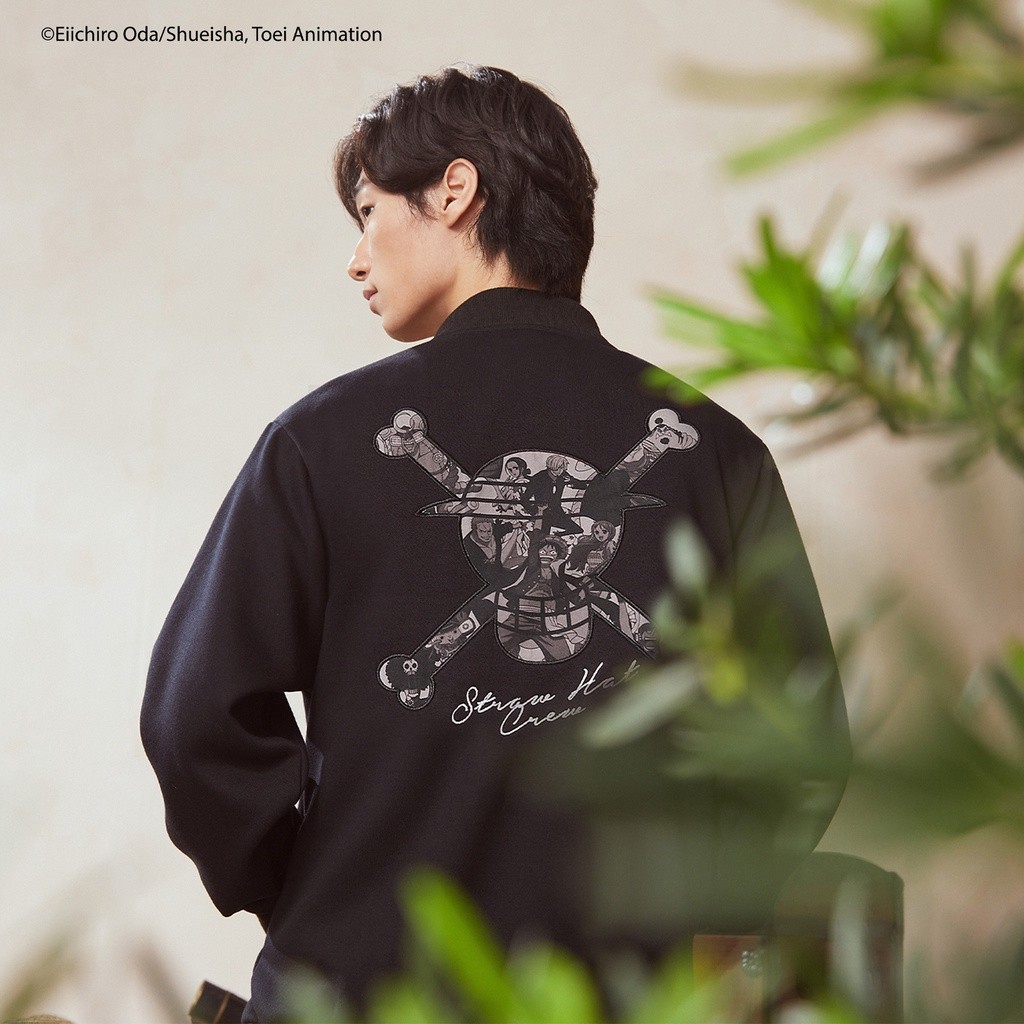 OXGN One Piece Homecoming Bomber Jacket For Men (Black) | Shopee ...