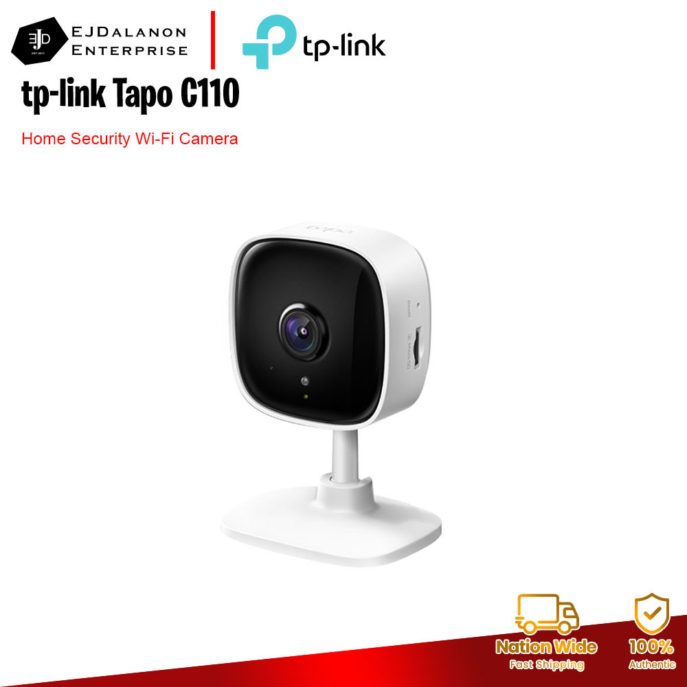 TP-Link Tapo C110 Home Security Wi-Fi Camera Ip | Shopee Philippines
