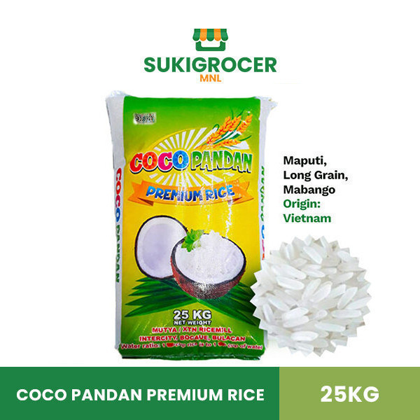 Coco Pandan Premium Rice 25KG | Shopee Philippines