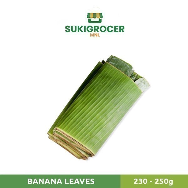 SukiGrocer Banana Leaves 230-250G [Dahon ng Saging] | Shopee Philippines