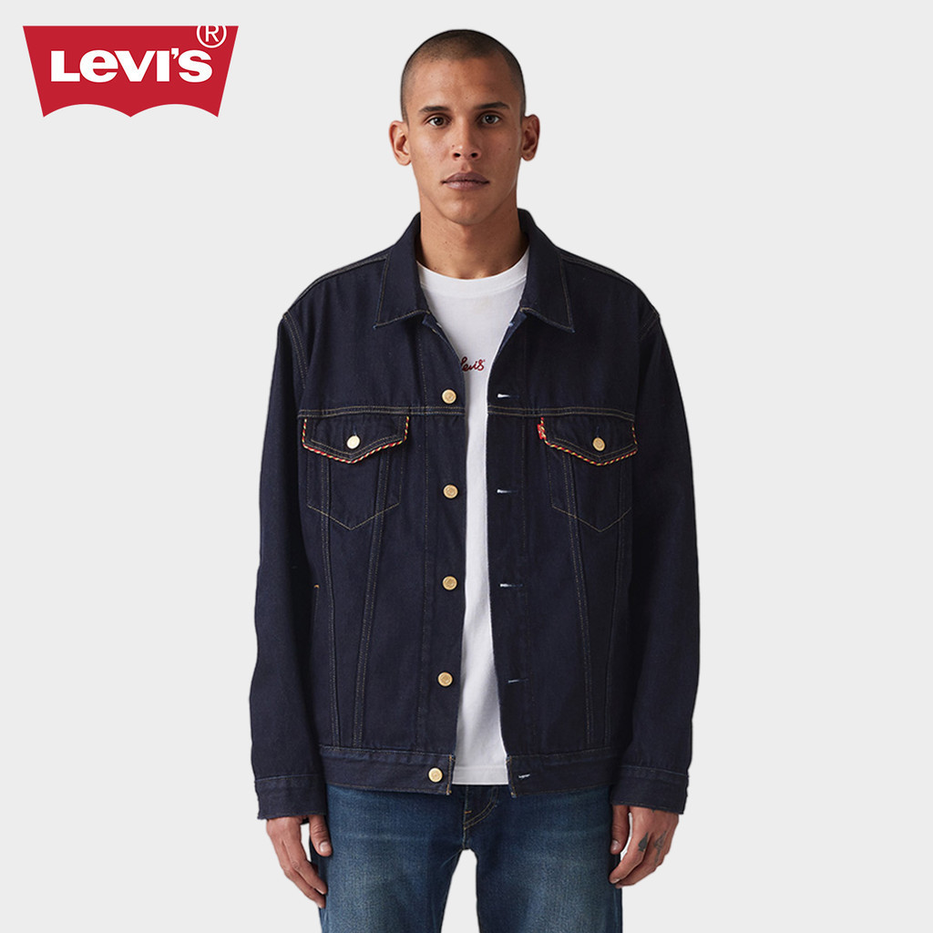 Levi's® Men's Lunar New Year Embroidered Trucker Jacket 002UG-0000 ...