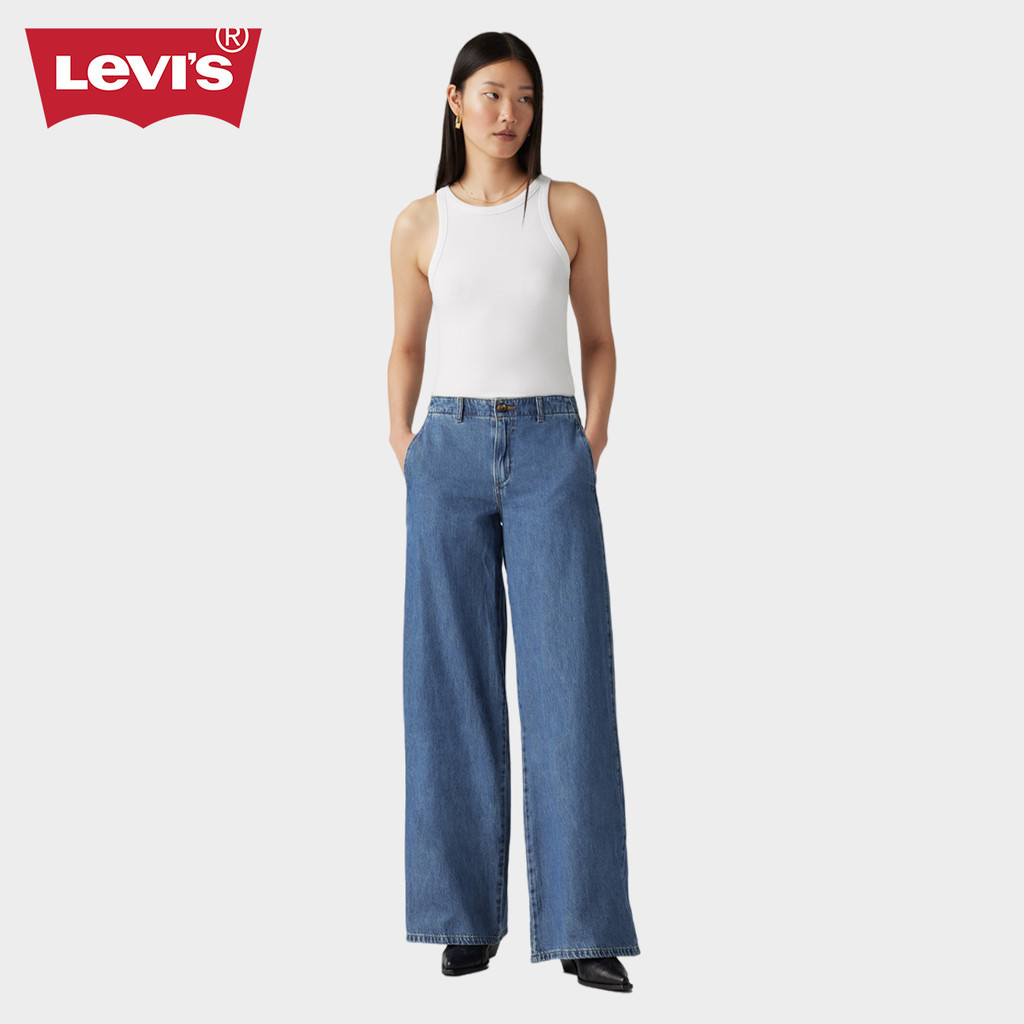 Levi's® Women's Baggy Chino Jeans A8700-0005 | Shopee Philippines