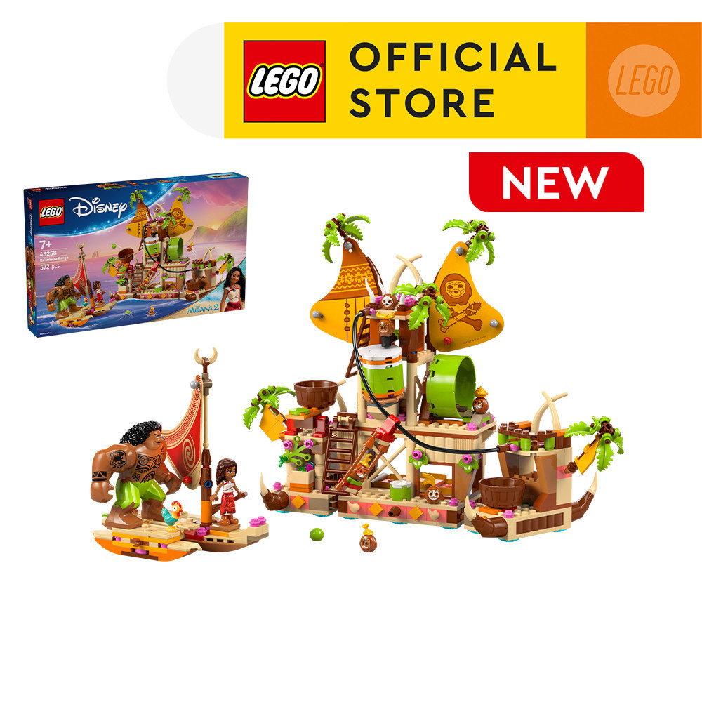 LEGO® Disney Princess 43258 Kakamora Barge, Age 7+, Building Blocks ...