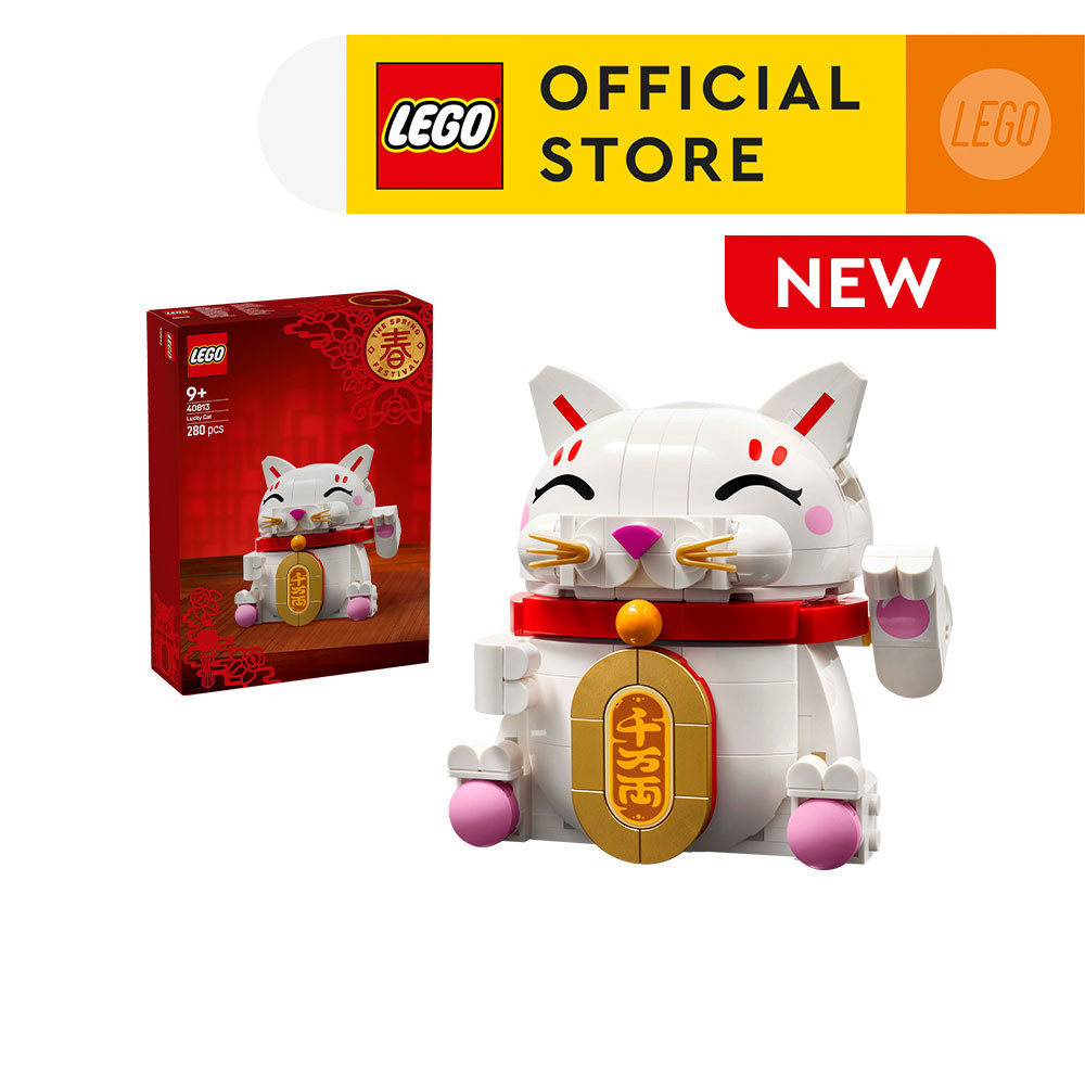 LEGO® LEL Seasons and Occasions 40813 Lucky Cat, Age 9+, Building ...