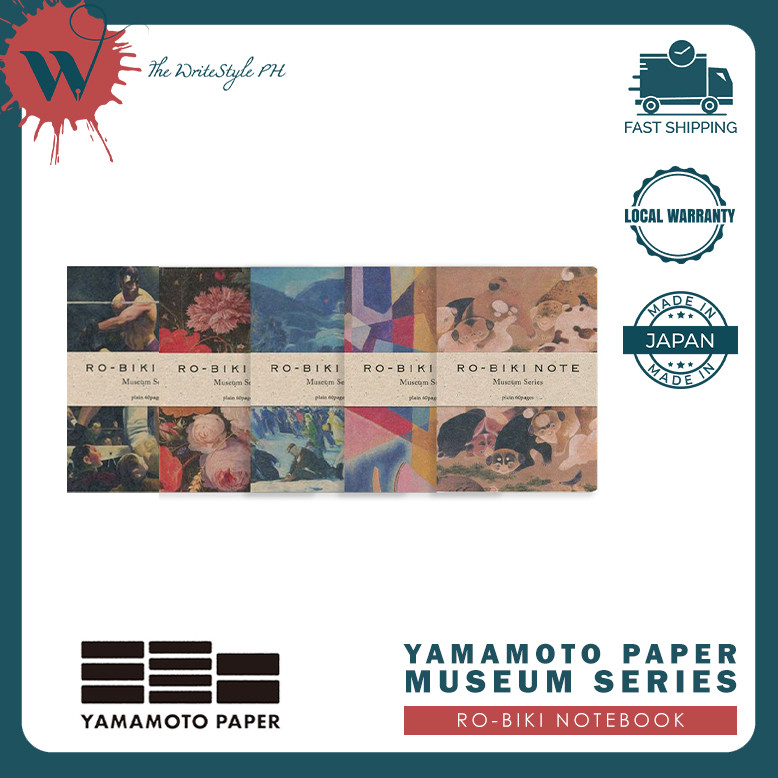Yamamoto Paper Ro-Biki Notebook (Museum Series) | Shopee Philippines