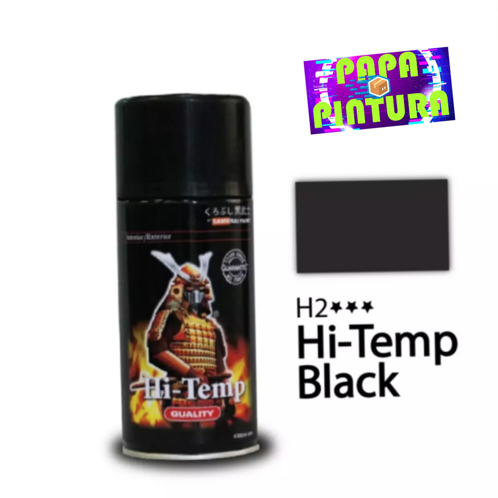 SAMURAI HI-TEMP BLACK H2*** (HI-TEMP 600C' HEAT RESISTANT SILICONE ...