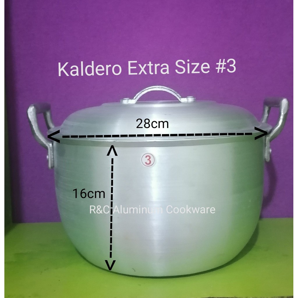 KALDERO EXTRA SIZE #3 (28cm Diameter, 16cm Height) (A3) | Shopee ...