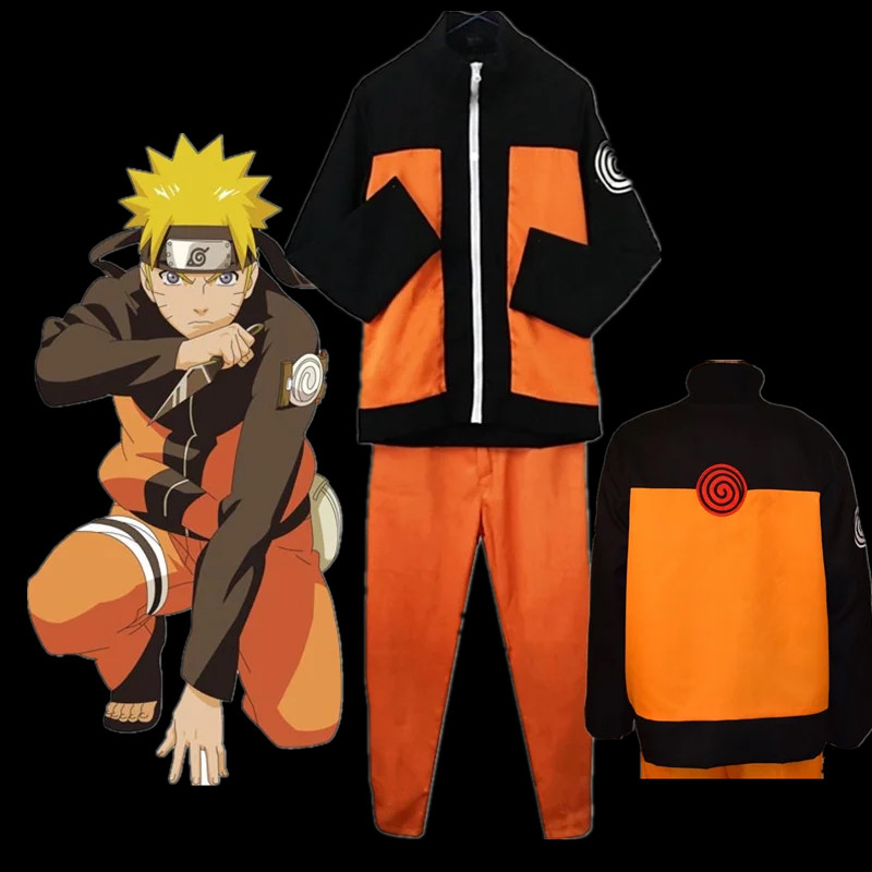 Anime cosplay Uzumaki Naruto Costumes Outfit Show Suits Japanese ...