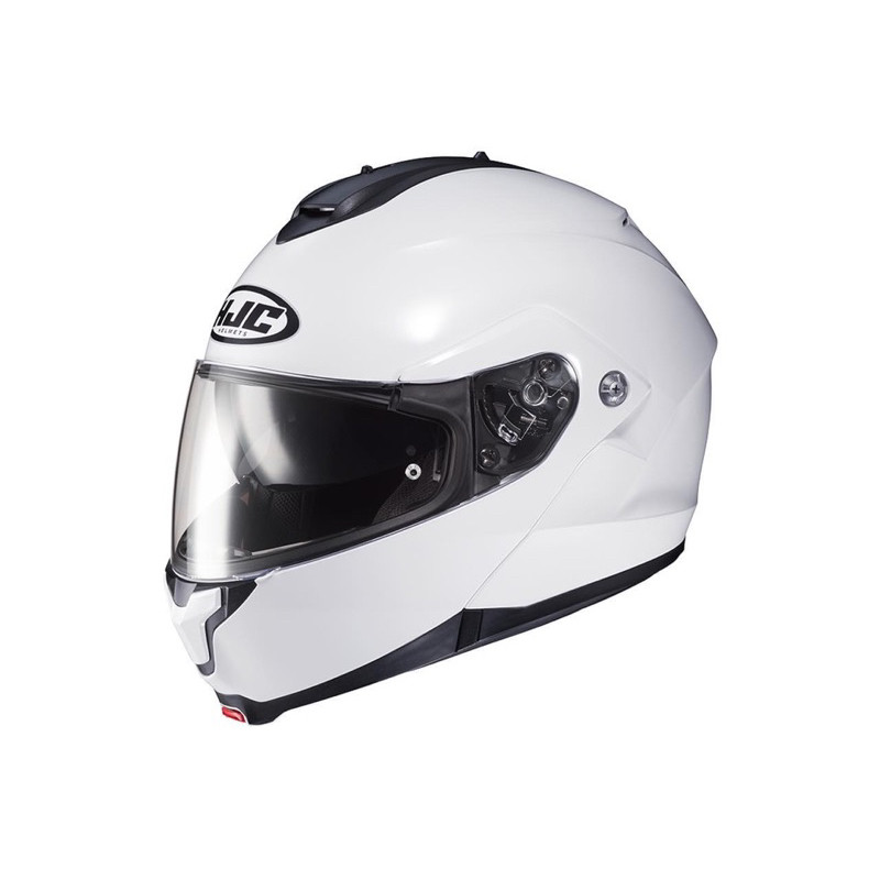 HJC C91 MODULAR DUAL VISOR HELMET (MATT BLACK, GLOSS BLACK, GLOSS WHITE ...
