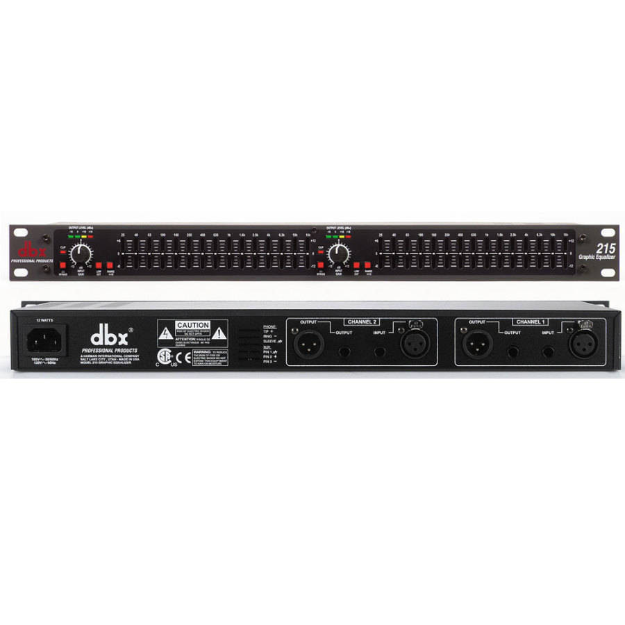 dbx 215 / 131 2-Serise Graphic Equalizer | Shopee Philippines