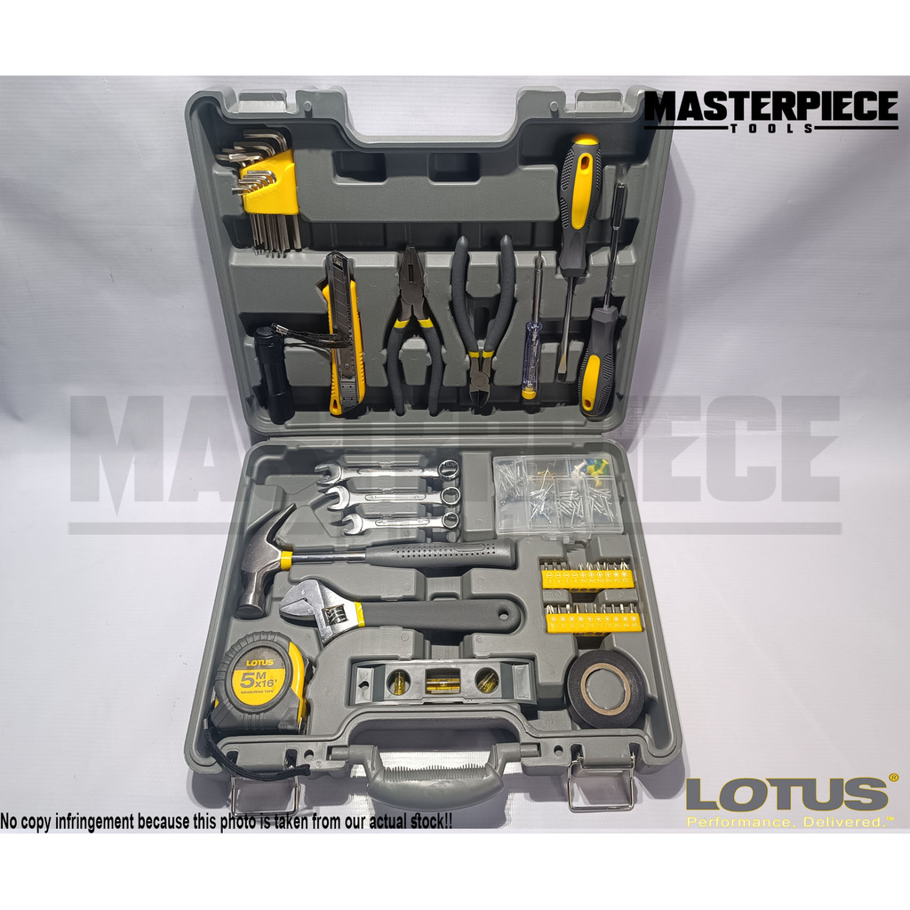 Lotus Pro Tool Set 127 Pcs. LTHT127PTX | Shopee Philippines