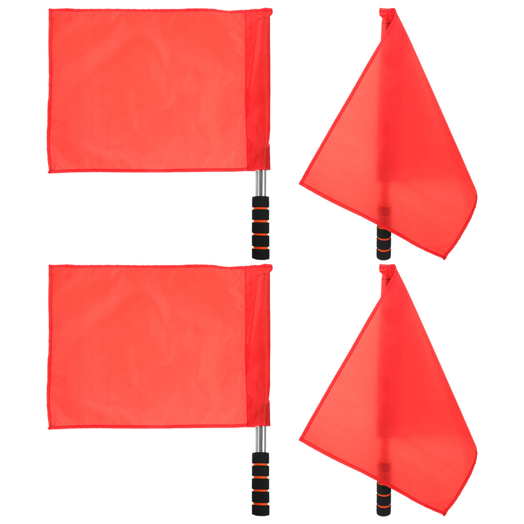 Track And Field Events Referee Flag Match Stainless Steel Pole Flag ...
