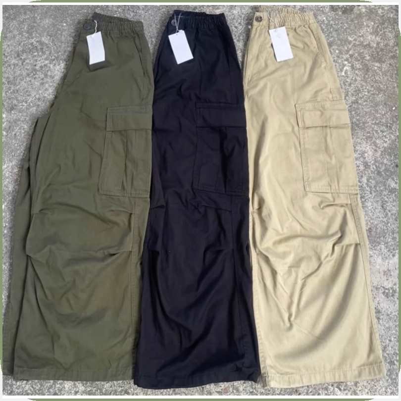 Bershka~X$Wide$kJ^Leg$uU/Cargo^Lp$Pants/hy^(BAGGY) | Shopee Philippines