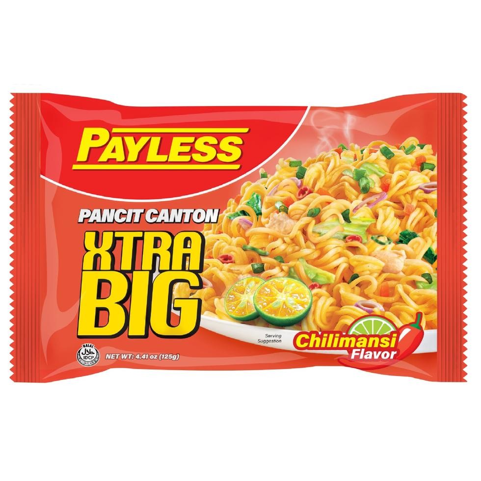 Payless Pancit Canton Xtra Big Chilimansi 125g | Shopee Philippines