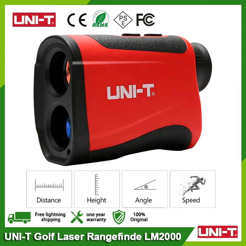 UNI-T Laser Rangefinder Golf Telemeter Hunting Monocular 1000M 1500M ...