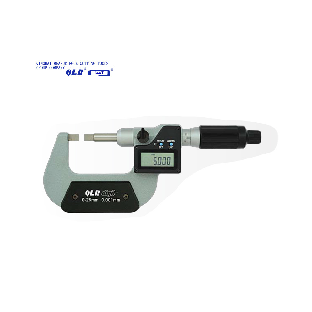 0.001mm electronic blade micrometers type A type B IP65 waterproof digital micrometer fast ...