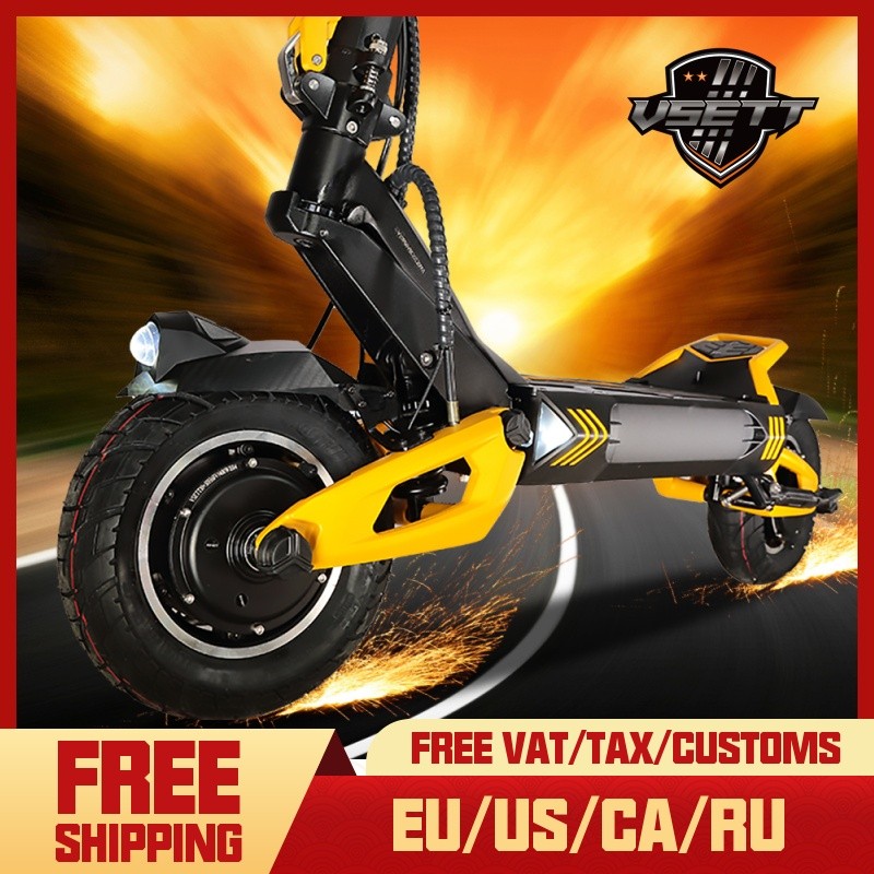 VSETT 10+ 10 Inch Off-Road Electric Scooter VSETT10+ Upgraded ZERO 10X ...