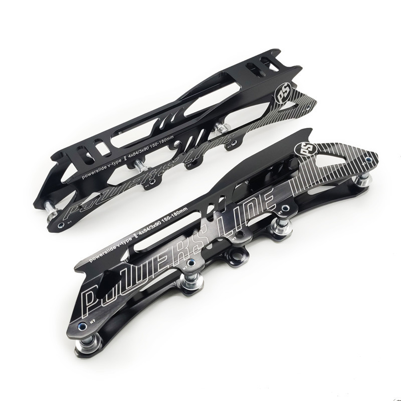 4 Wheel 84mm Roller Skating Frame for Speed Racing Slalom FSK to Inline ...