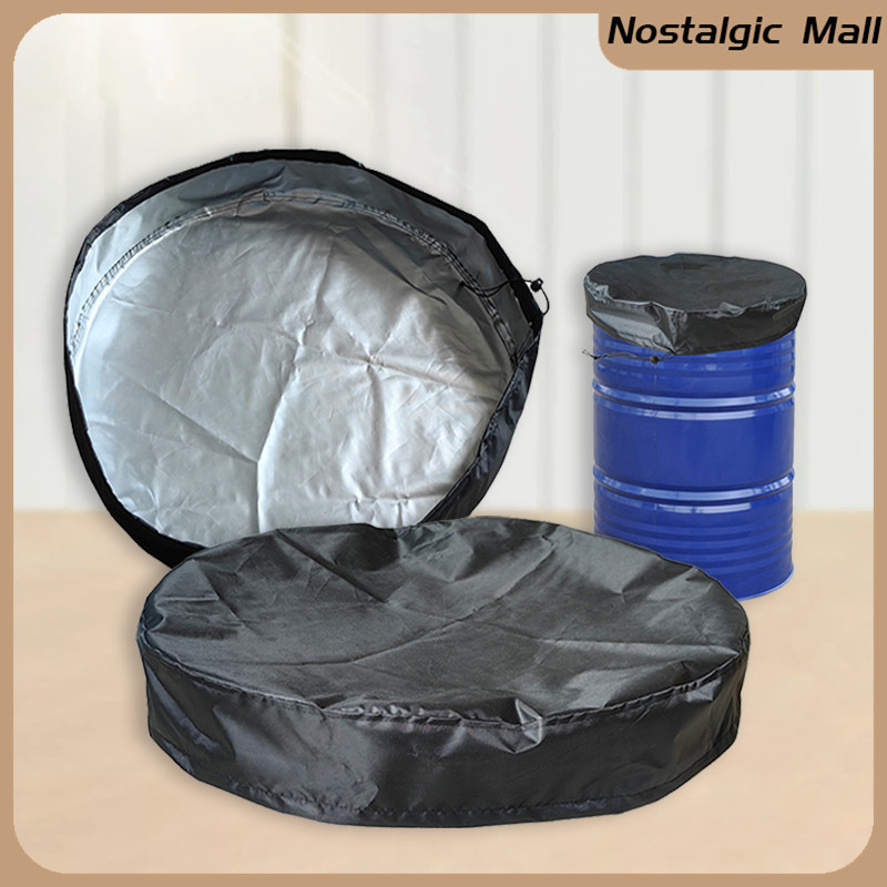 Stretchable Drum Cover 55 Gallon Waterproof Oxford Cloth Drum Cover ...