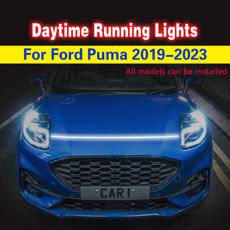 For Ford Puma 2019-2023 Car LED Daytime Running Light DRL Waterproof ...