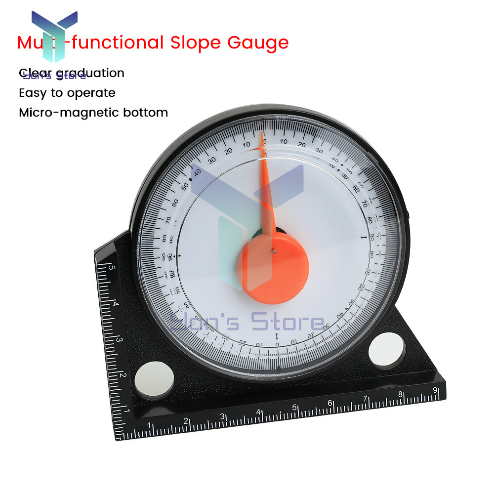 1Pcs Measuring Inclinometer Slope Angle Finder Protractor Tilt Level ...