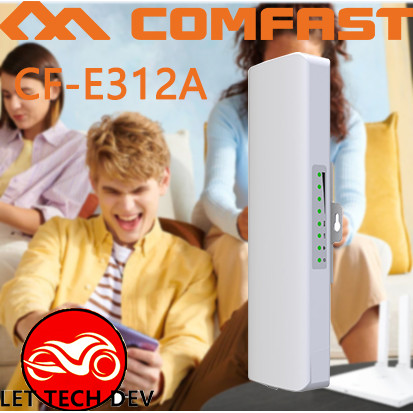 LTE COMFAST CF-E312A 5.8G outdoor WiFi Antenna Booster Amplifier WLAN Router Outdoor Network ...