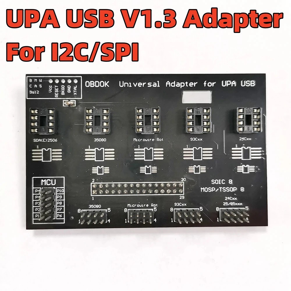 UPA USB V1.3 Adapter For I2C/SPI Microwire Eeprom Programming UPA-USB ...