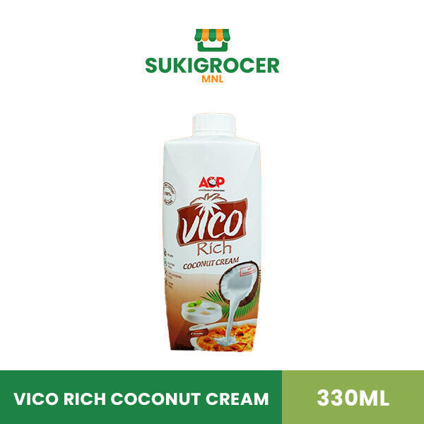 Vico Rich Coconut Cream 330ML | Shopee Philippines