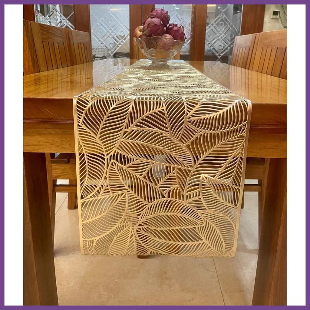 THS^i=High-Quality`o-Leaf%N*PVC+Zo+dL@Table@zn+Nc@BF+Runner - 6 seaters ...