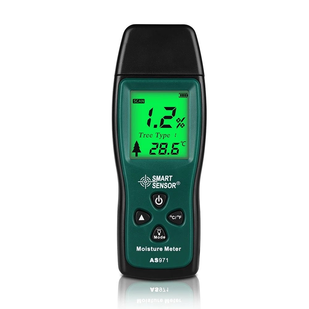 Digital Wood Moisture Meter Timber Damp Detector paper moisture ...