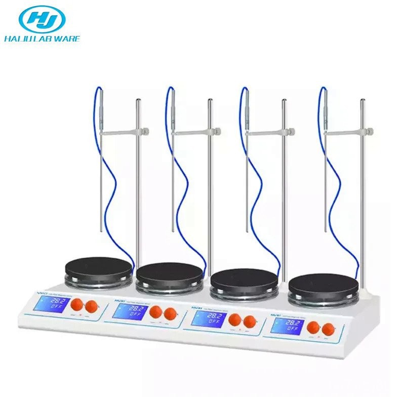 HAIJU LAB 10L 4 Multi Position 50-2000rpm Lab Hot Plate Magnetic ...