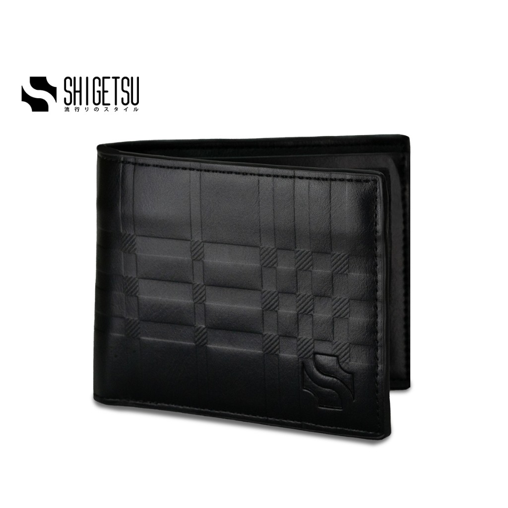 Shigetsu UJI Leather Wallet for men card holder short bifold wallet ...