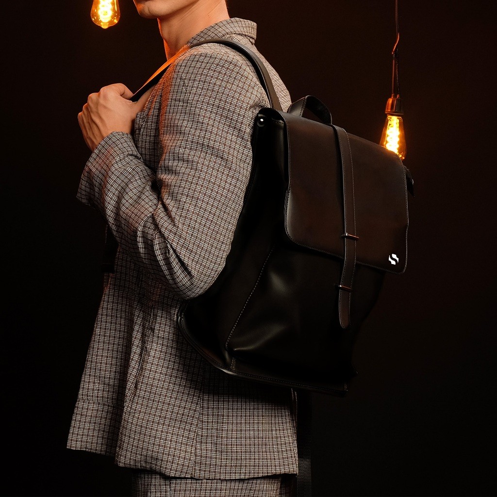 Shigetsu Leather Backpack Collection for Men Bag for School | Shopee ...