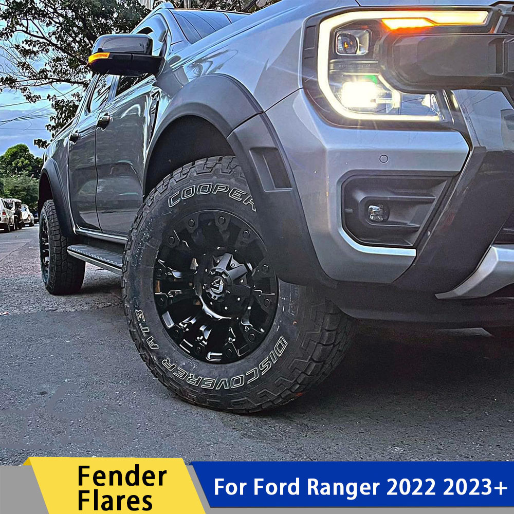 ~Fender Flares For Ford Ranger Next Gen 2022 2023+ Wildtrak Wheel ...