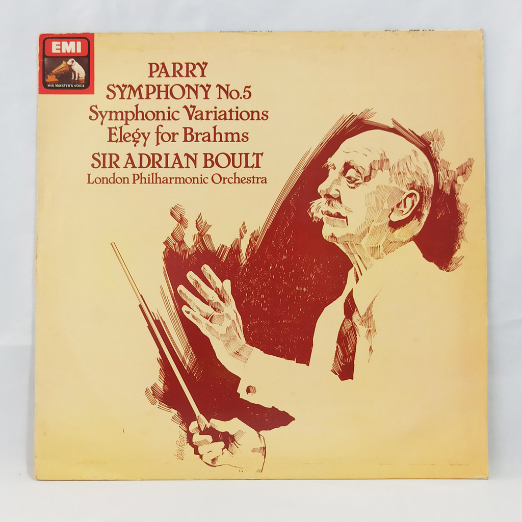 Parry - Symphony No.5 - Vinyl Records Plaka - Classical | Shopee ...