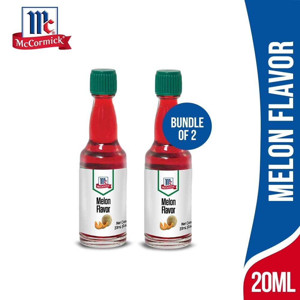 McCormick Melon Flavor 20ml - Bundle of 2 | Shopee Philippines