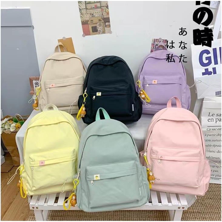 Ins,FS`Japanese;cg∧ak`Korean&Student`yo&Schoolbags;XJ`Solid&Color`uu ...