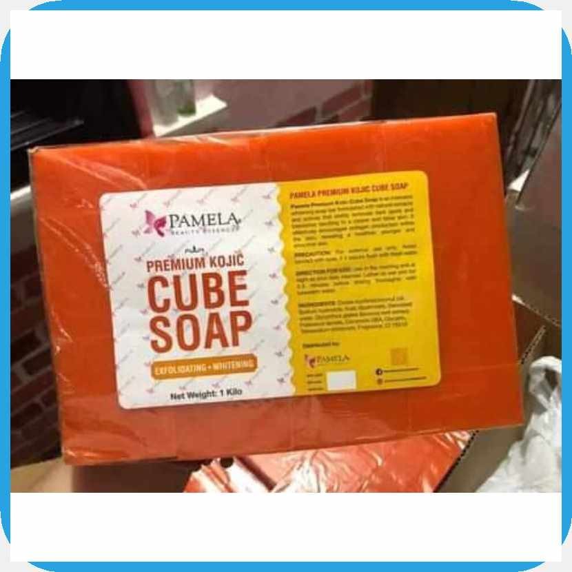 Pamela,h&Premium}w+Kojic&VB`Soap;FH`Cube;Vc`Cut;Vi`1kg | Shopee Philippines