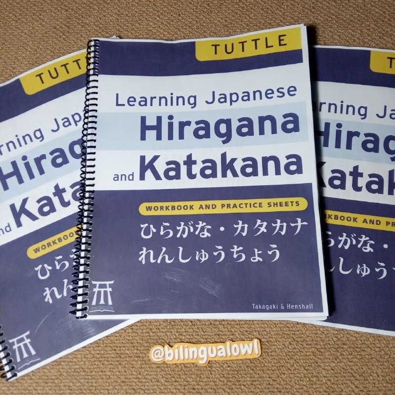 Learning)mR>Japanese:~gz+Hiragana]c>and>RP)Katakana>xB}(Workbook)Lr>and ...