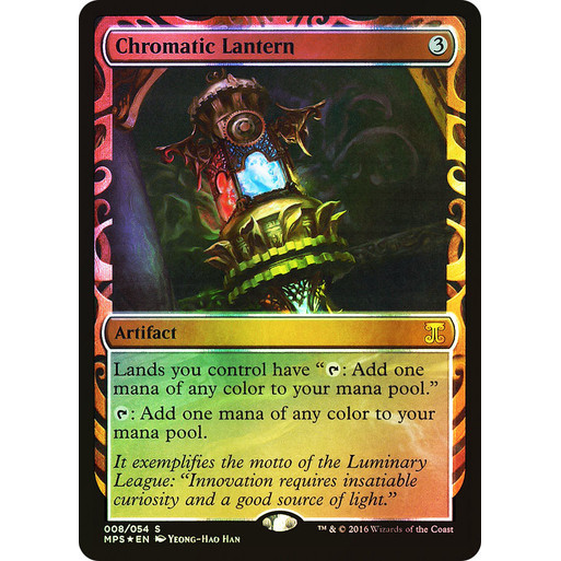 MTG Proxy Card - Chromatic Lantern (Foil) | Kaladesh Inventions (MPS ...