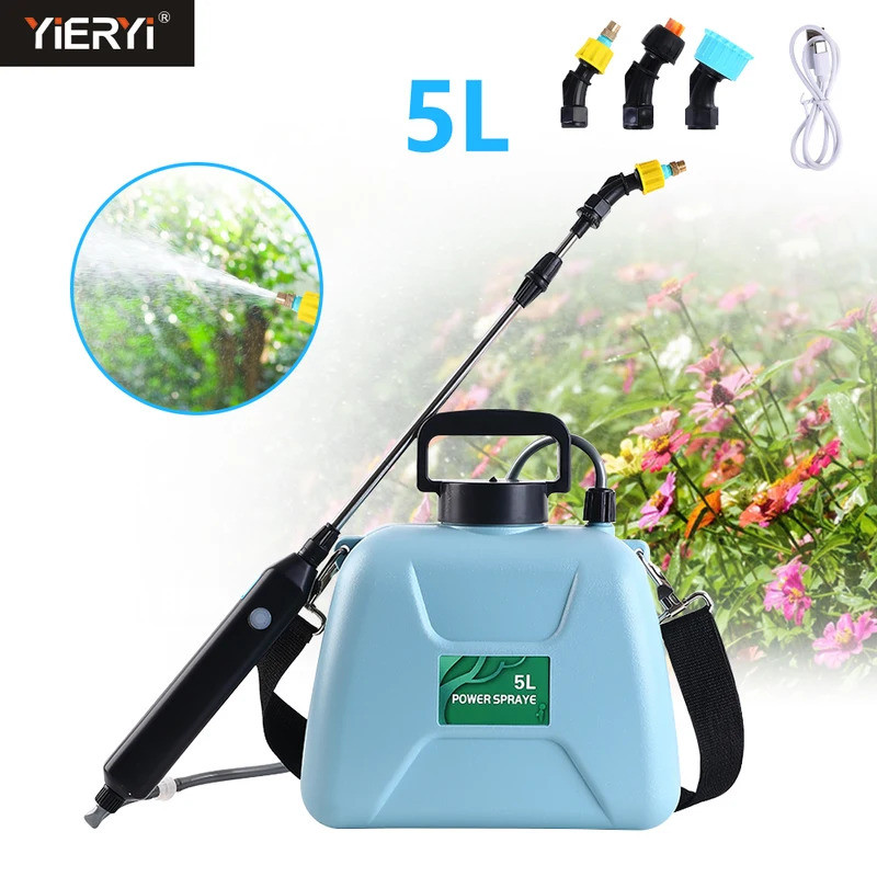 5L Garden Automatic Watering Electric Sprayer 3 Mode Irrigation ...