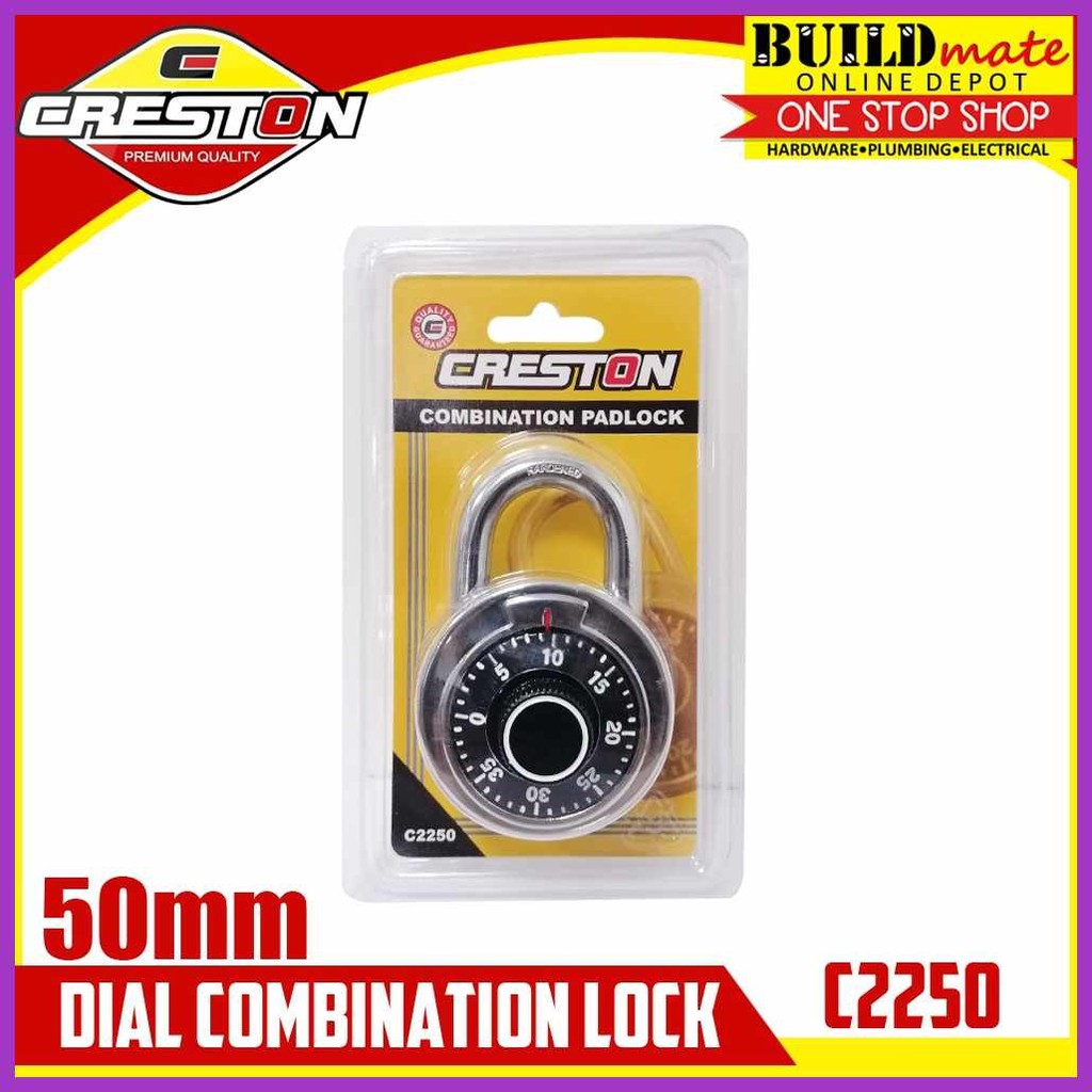 CRESTON*q>DialY:Combination@t+Padlock!Wh,lock ts+rq+aN+ua+Security Code ...