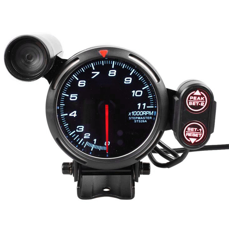 Seven Color 11000 RPM 80Mm LED Tachometer Racing Car Refitted ...